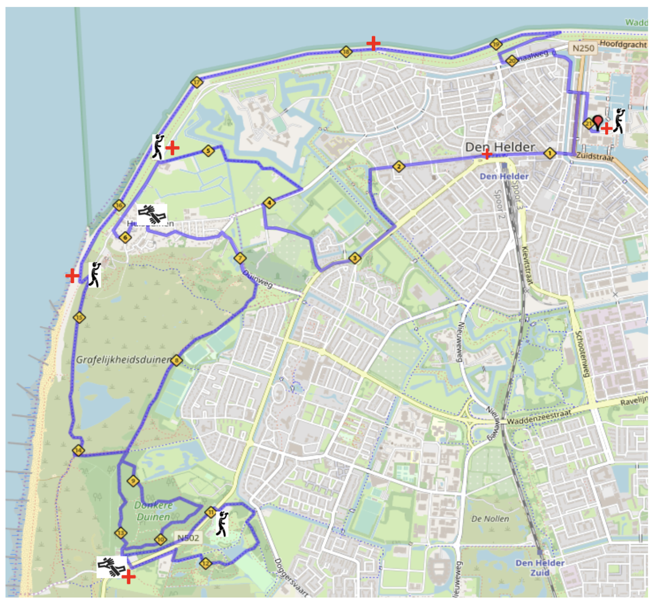 21km - Halve van Den Helder